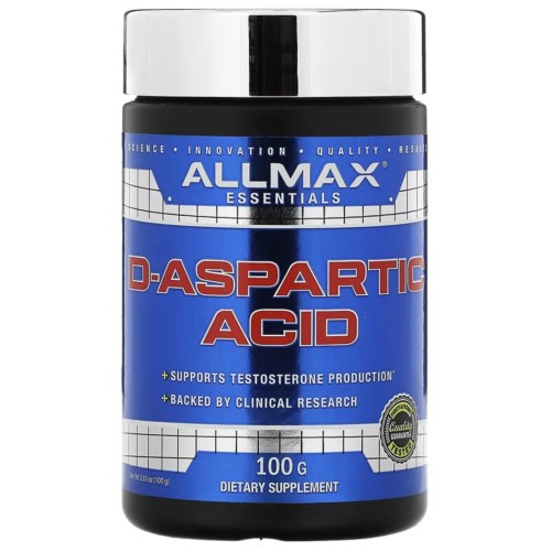 Allmax D аспарагиновая кислота 100 г купить в интернет магазине